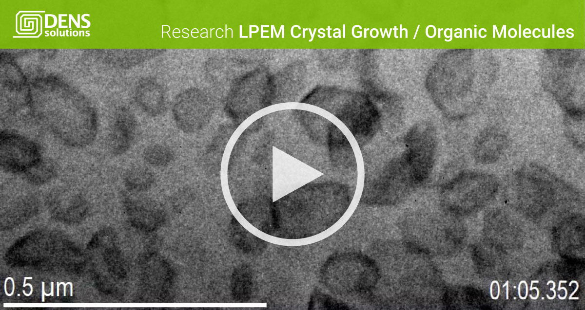 First Visualisation of Crystal Growth from Organic Molecules ...