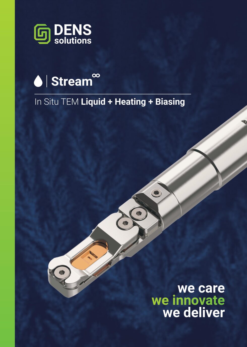 Stream In Situ TEM Liquid + Heating + Biasing solution - DENSsolutions